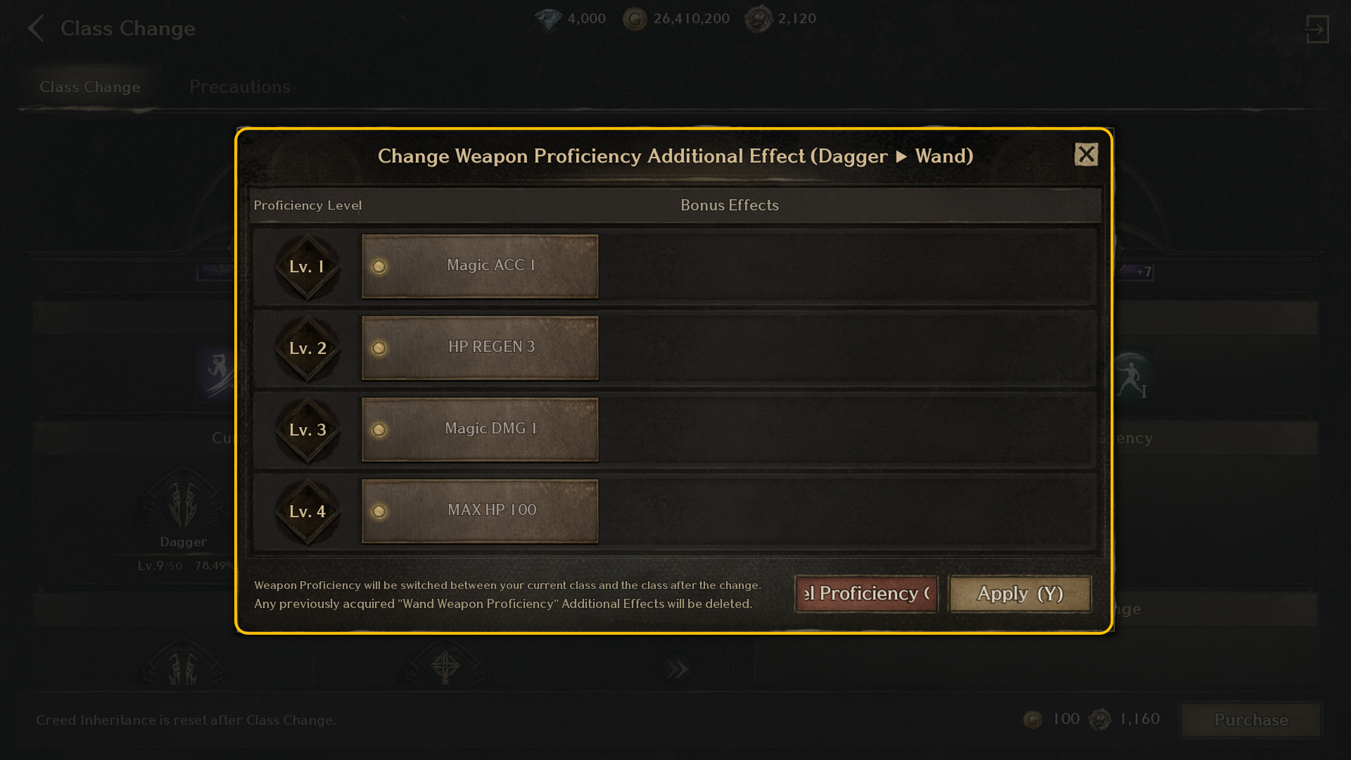 Class Change | NIGHT CROWS