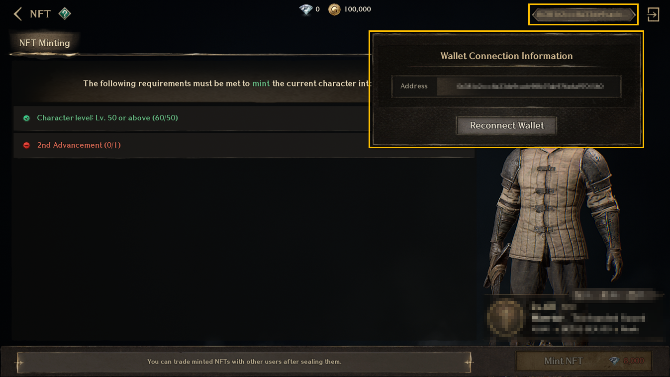 Wallet Linking | NIGHT CROWS